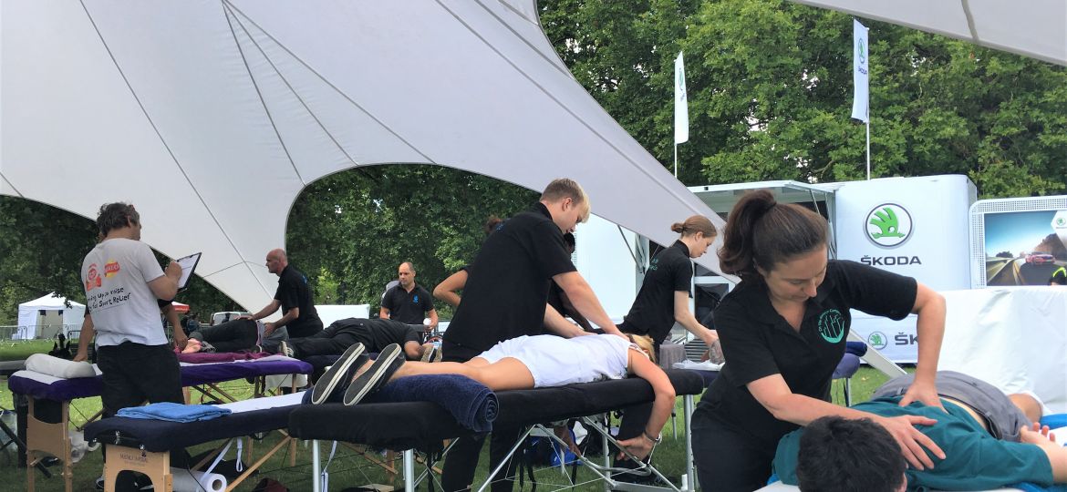 Mobile Sports Massage At Events On Site Massage Co