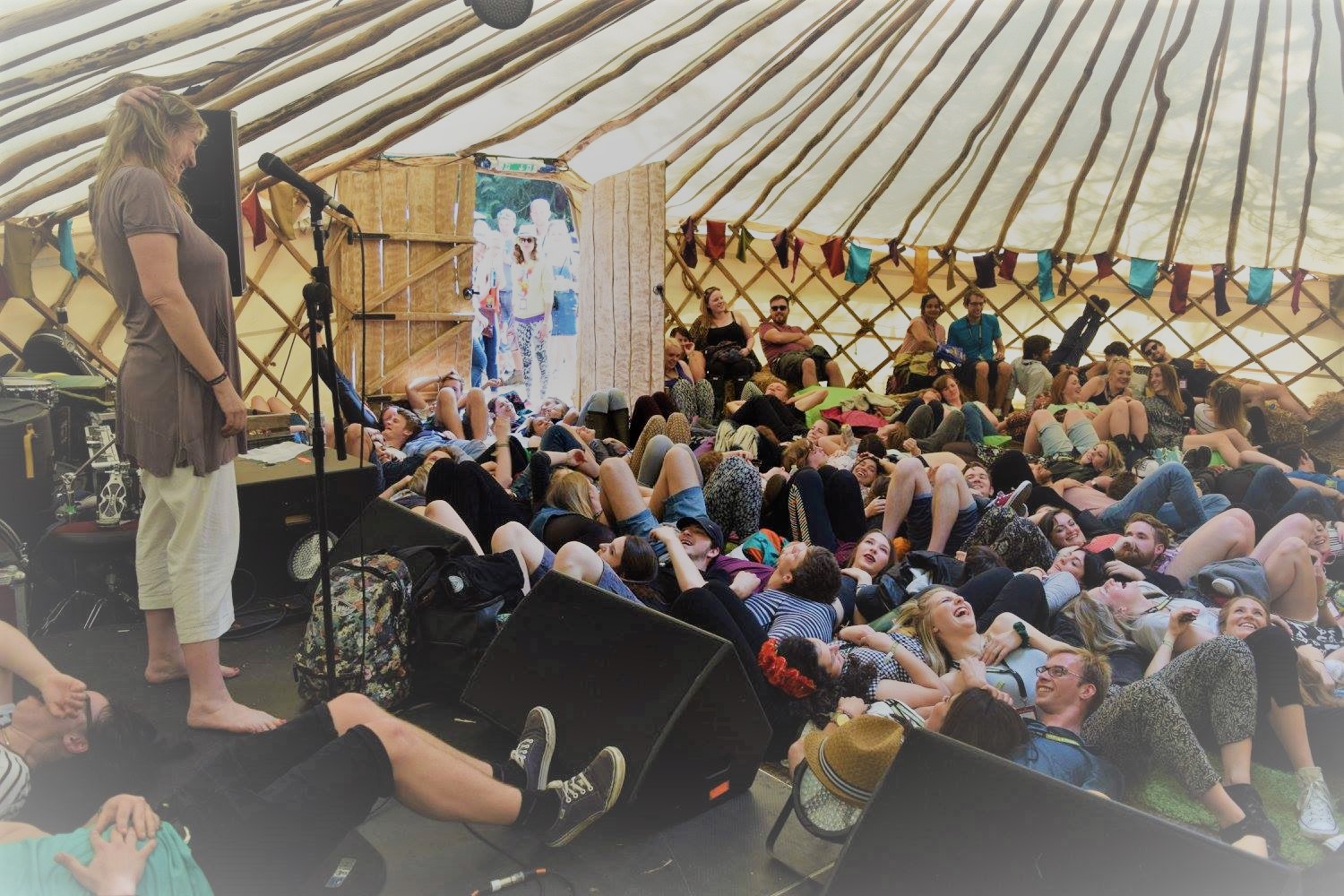 Ideas for Wellbeing Events - Laughter Yoga - Events Planning